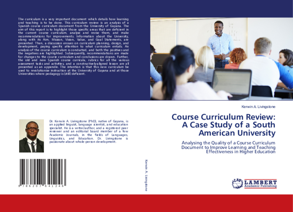 (PDF) Course Curriculum Review: A Case Study of a South American ...