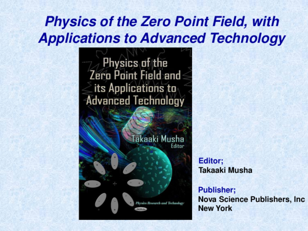 (PDF) Physics of the Zero Point Field and its Applications to Advanced Technology