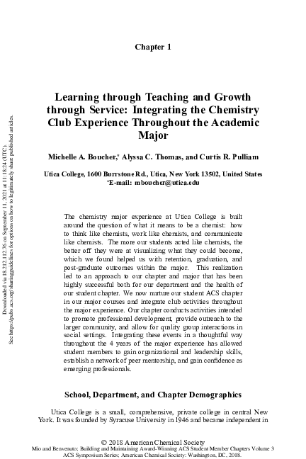 (PDF) Learning through Teaching and Growth through Service: Integrating ...
