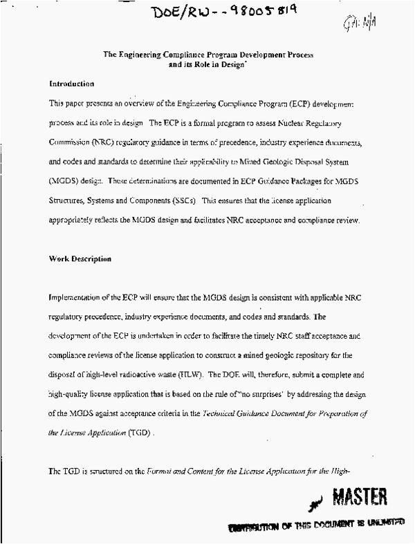 (PDF) The Engineering Compliance Program development process and its ...