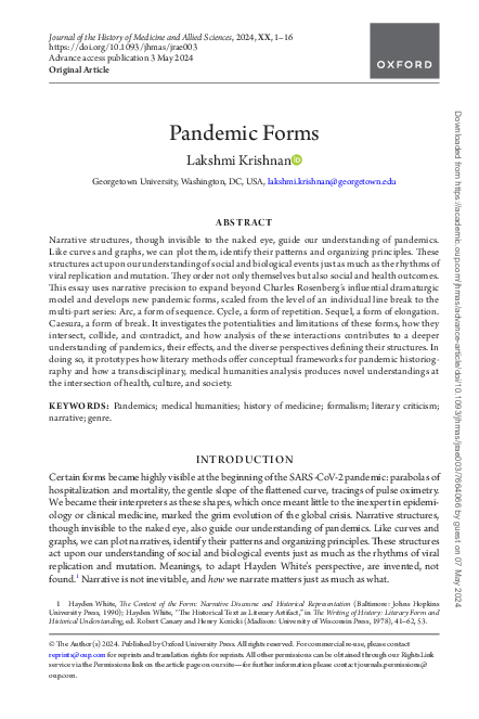 (PDF) Pandemic Forms