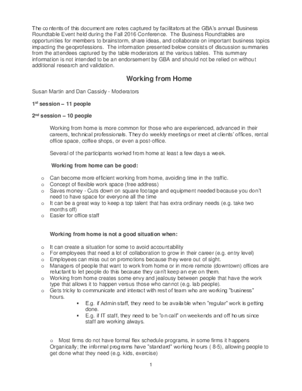 (PDF) Working from home