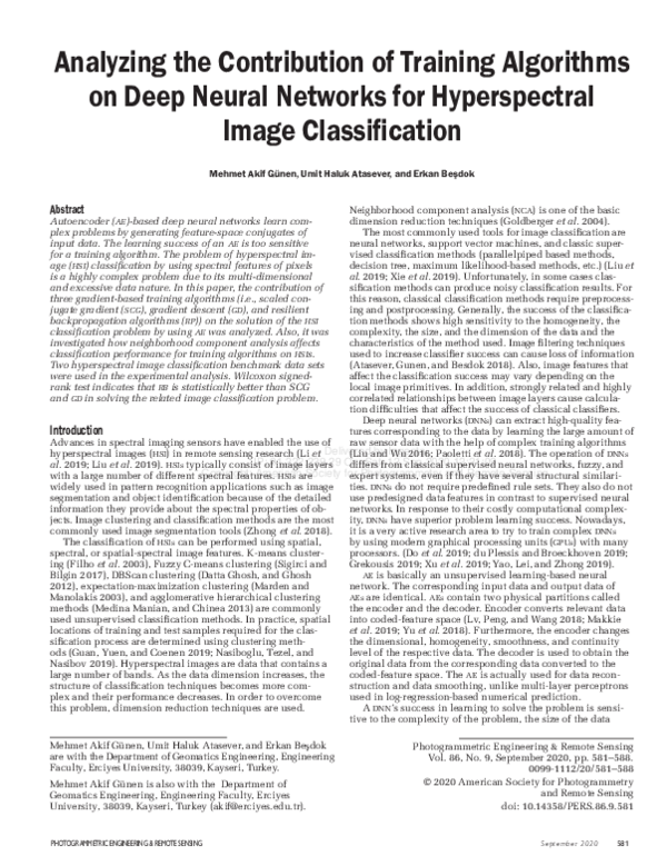 (PDF) Analyzing the Contribution of Training Algorithms on Deep Neural Networks for ...