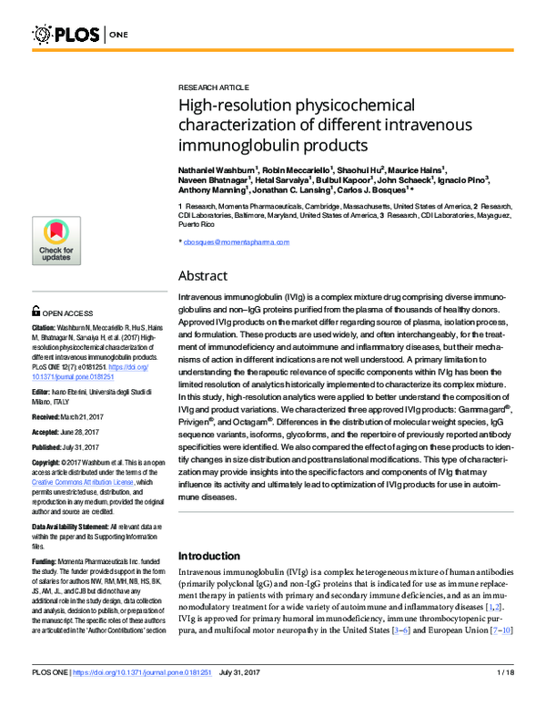 (PDF) High-resolution physicochemical characterization of different ...