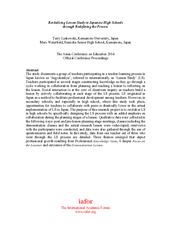 (PDF) A Social Constructivist Approach toward Teacher Learning: A Case Study Aimed at ...