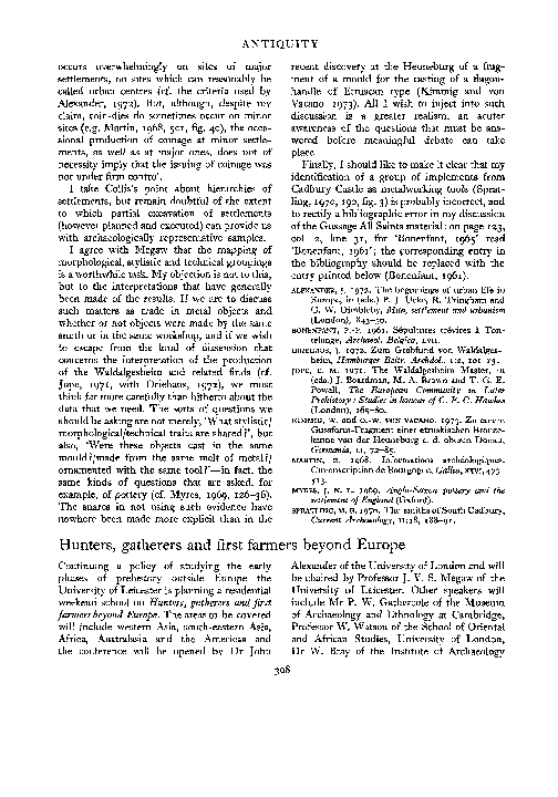 (PDF) Hunters, gatherers and first farmers beyond Europe