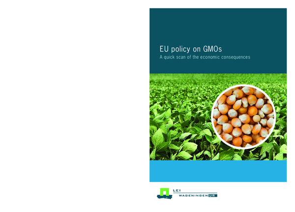 (PDF) EU policy on GMOs : a quick scan of the economic consequences