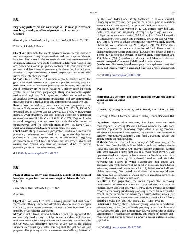 (PDF) Reproductive autonomy and family planning service use among young ...