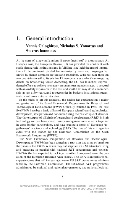(PDF) General Introduction