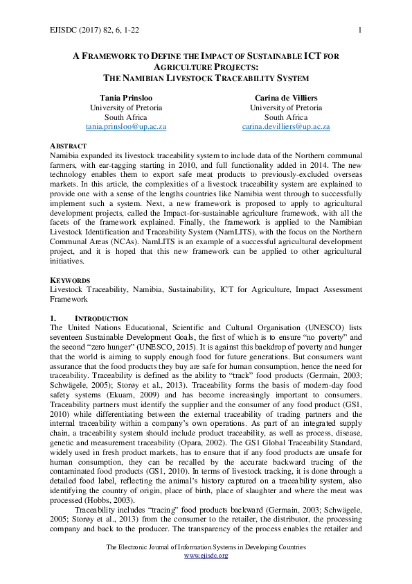 (PDF) A framework to define the impact of sustainable ICT for ...