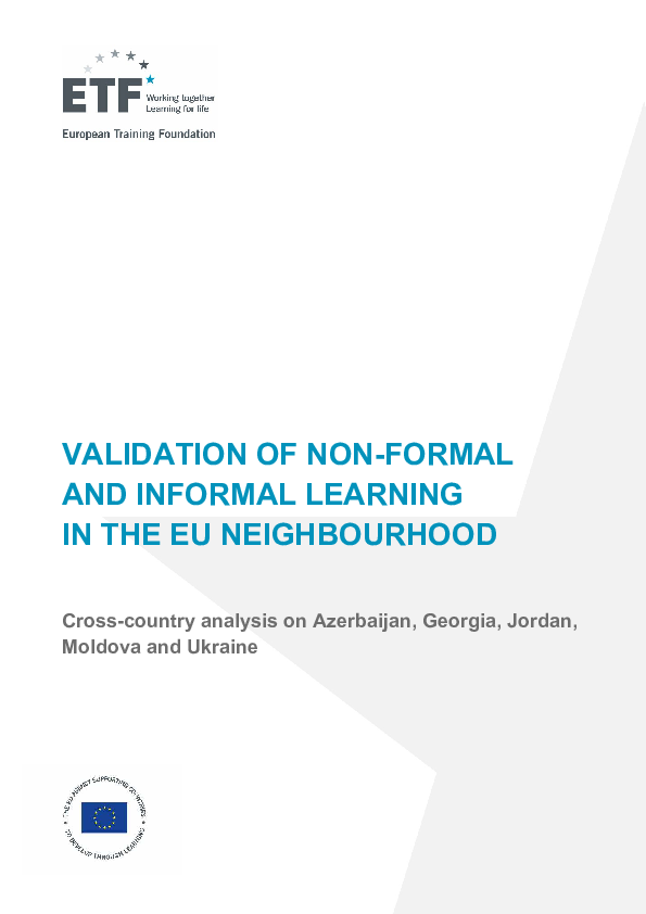 (PDF) VALIDATION OF NON-FORMAL AND INFORMAL LEARNING IN THE EU NEIGHBOURHOOD Cross-country ...