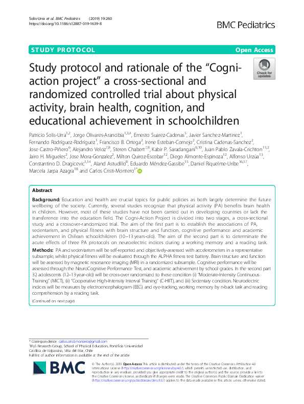 (PDF) Cogni-Action Project: Assessing Physical Activity on Cognition in ...