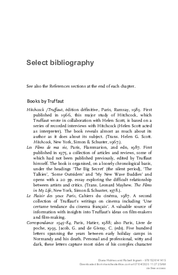 (PDF) Select bibliography