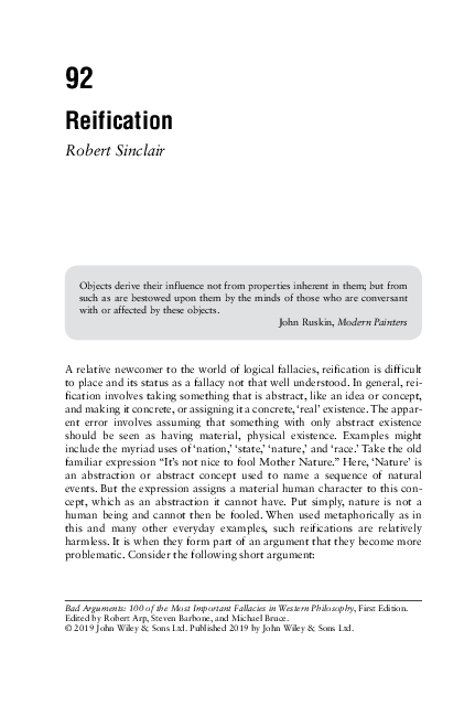 (PDF) Reification