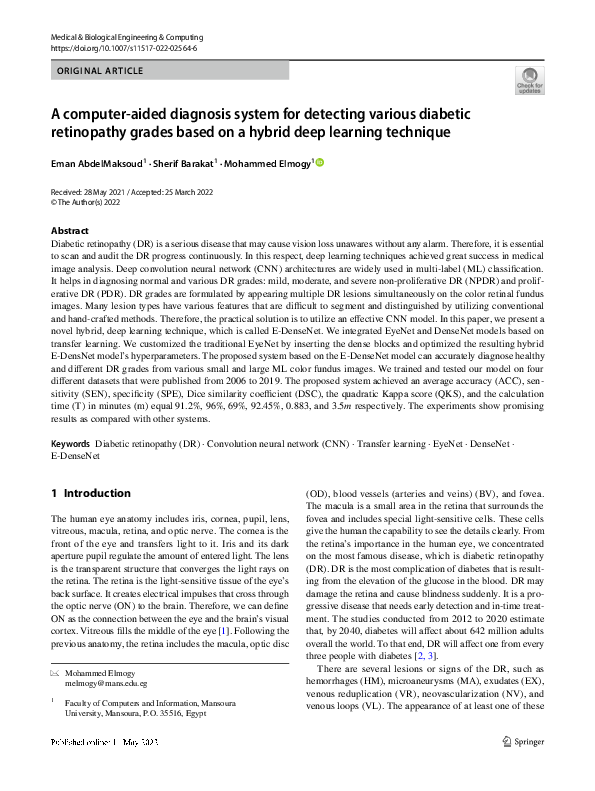 (PDF) A computer-aided diagnosis system for detecting various diabetic retinopathy grades based ...