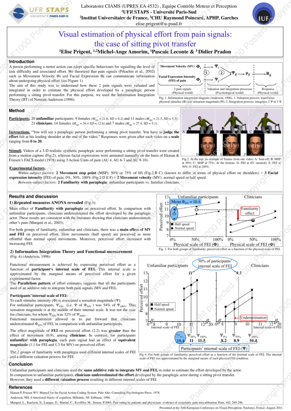 (PDF) Estimating Physical Effort in Paraplegics Through Pain Signals