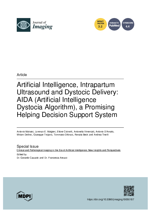 (PDF) Artificial Intelligence, Intrapartum Ultrasound and Dystocic ...