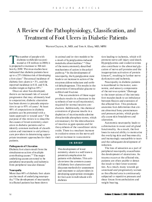 (PDF) A Review of the Pathophysiology, Classification, and Treatment of ...