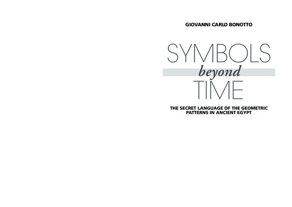 (PDF) Symbols beyond Time by Giovanni Carlo Bonotto