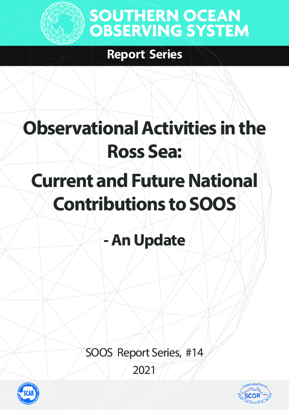 (PDF) Observational Activities in the Ross Sea: Current and Future ...