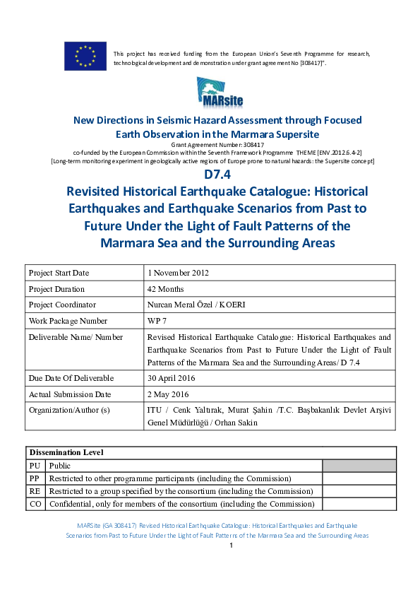 (PDF) New Directions in Seismic Hazard Assessment through Focused Earth ...