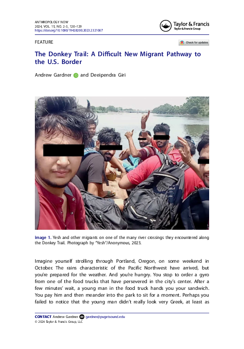 The Donkey Trail: A Difficult New Migrant Pathway to the U.S. Border