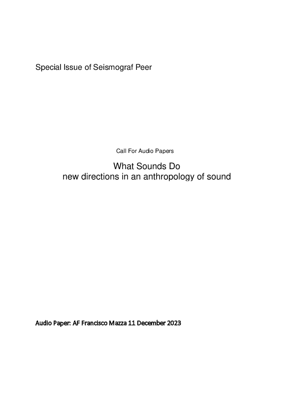 (PDF) More Than background