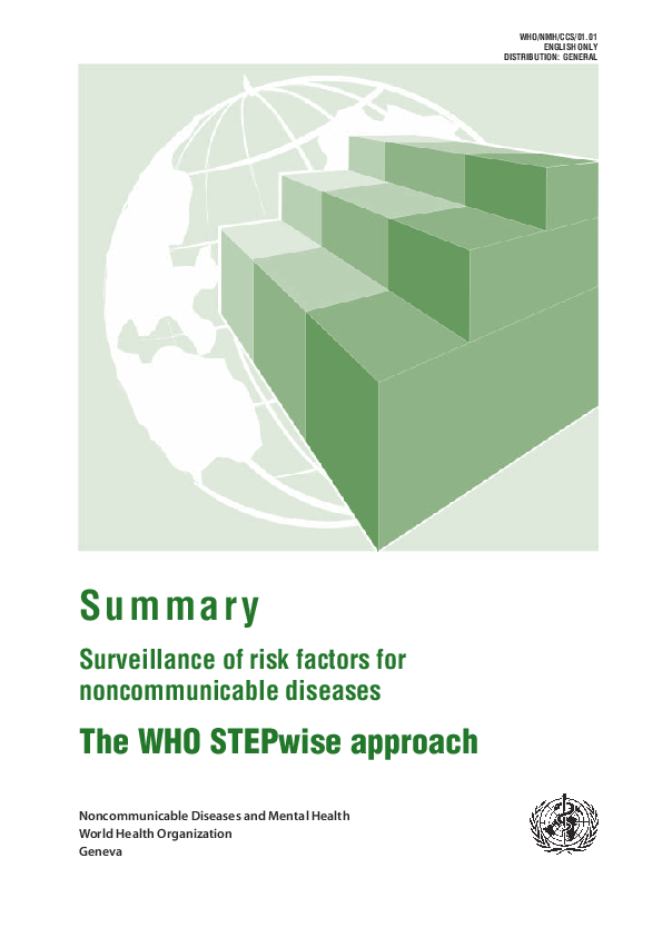 (PDF) The WHO STEPwise approach