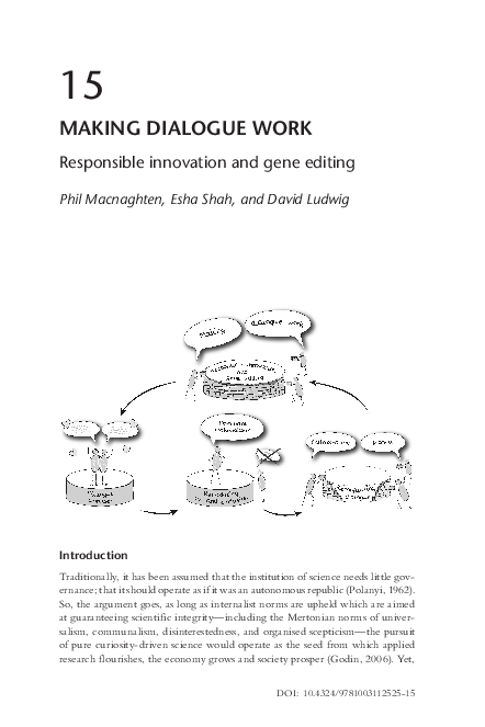 (PDF) Making dialogue work