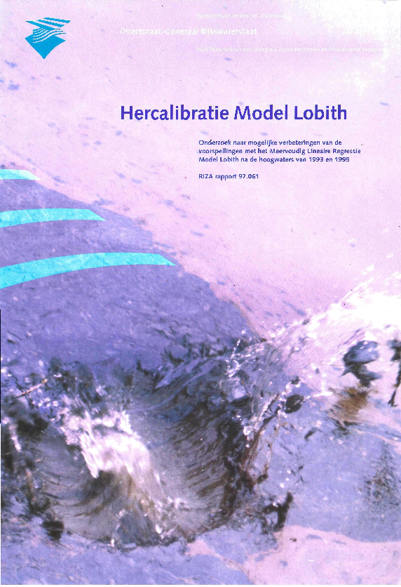 (PDF) Hercalibratie Model Lobith