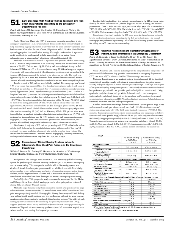 (PDF) 52 Comparison of Clinical Scoring Systems in Low to Intermediate ...