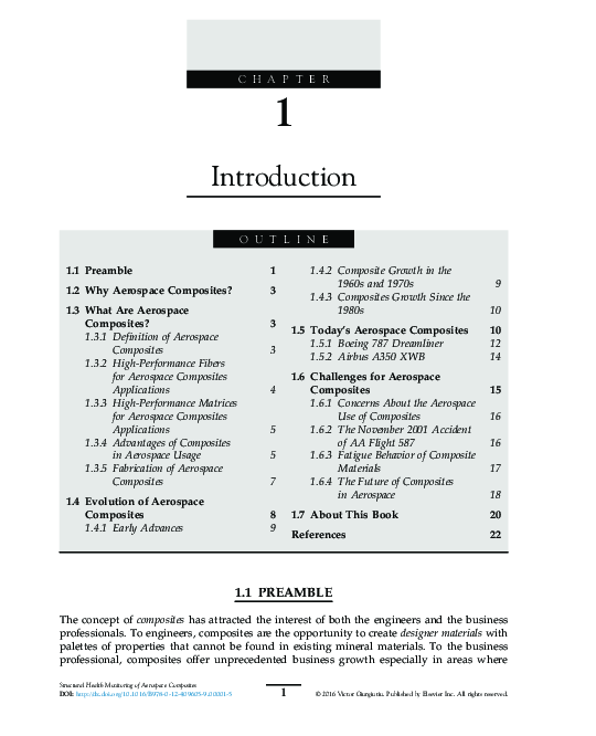 Pdf Structural Health Monitoring Of Aerospace Composites