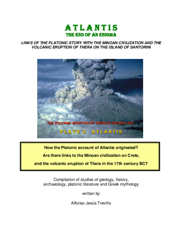 (PDF) Atlantis The end of an enigma