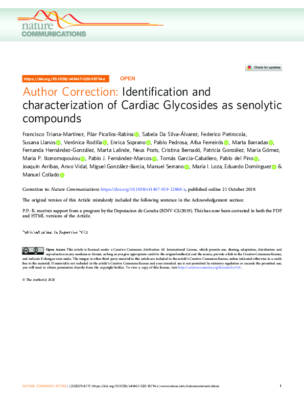 (PDF) Author Correction: Identification and characterization of Cardiac ...