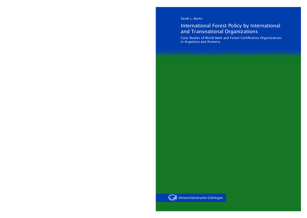 (PDF) International Forest Policy by International and Transnational ...