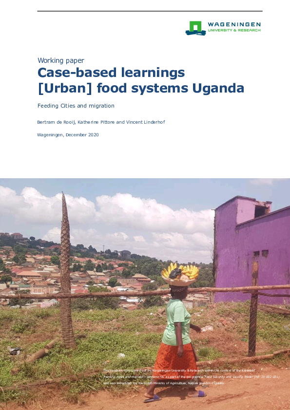 (PDF) Case-based learnings [Urban] food systems Uganda : Feeding Cities ...