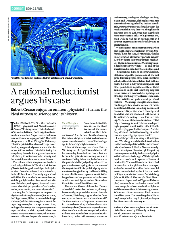 (PDF) Ideal witness: a physicist takes on the world