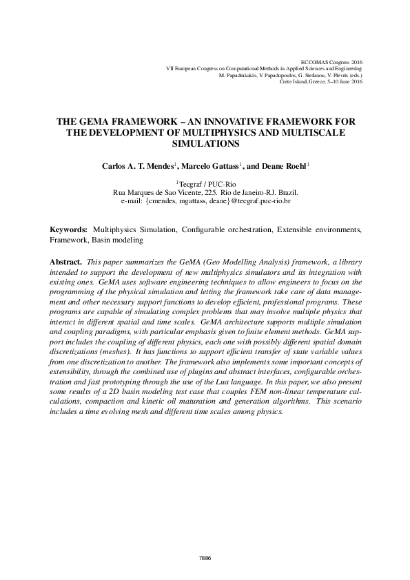 (PDF) The Gema Framework – an Innovative Framework for the Development ...
