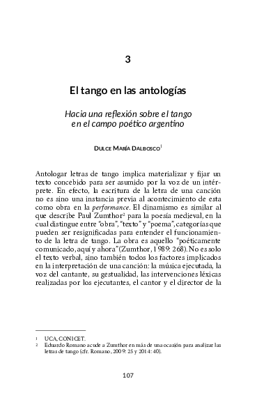 (PDF) El tango en las antologías: Hacia una reflexión sobre el tango en ...