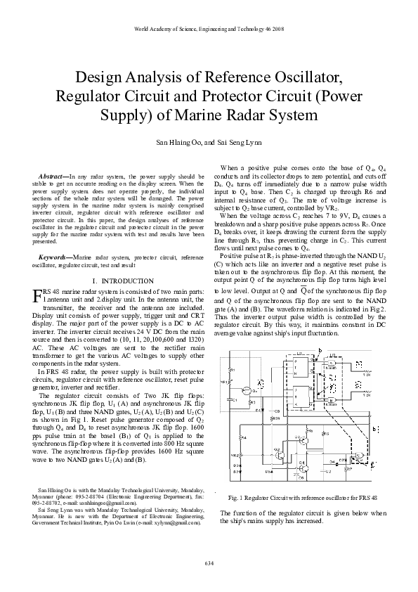 (PDF) Design Analysis of Reference Oscillator, Regulator Circuit and Protector Circuit (Power ...