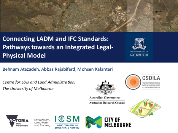 (PDF) Connecting LADM and IFC Standards – Pathways towards an ...