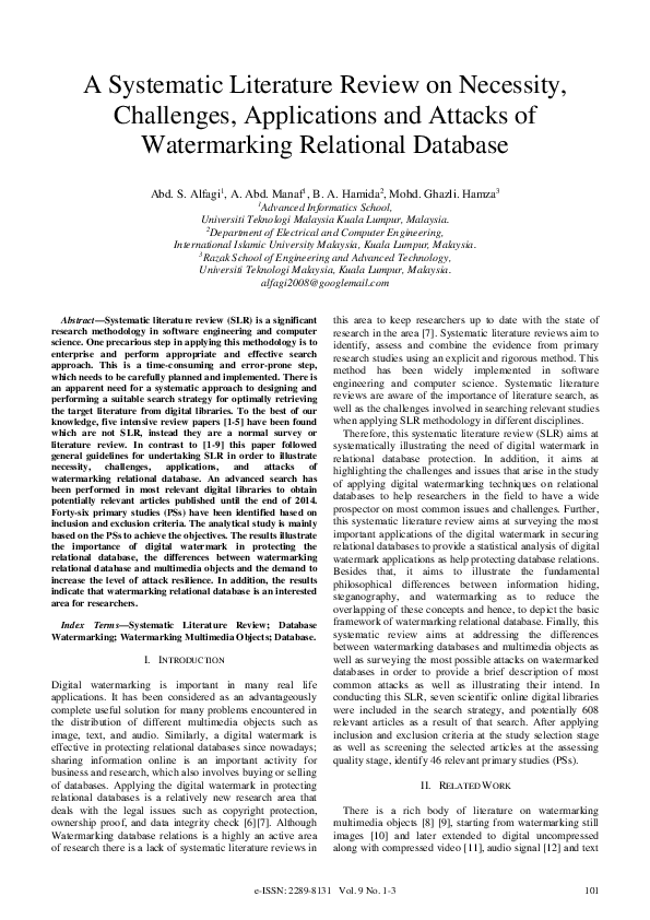 (PDF) A systematic literature review on necessity,challenges, applications and attacks of ...