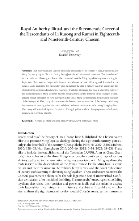 (PDF) Royal Authority, Ritual, and the Bureaucratic Career of the ...