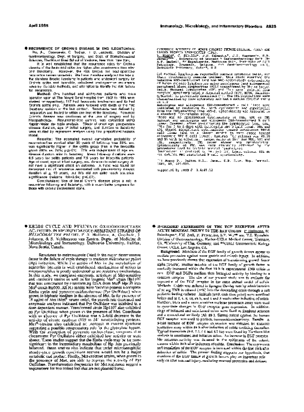 (PDF) Cytotoxic activity of human colonic intraepithelial (IEL) and ...