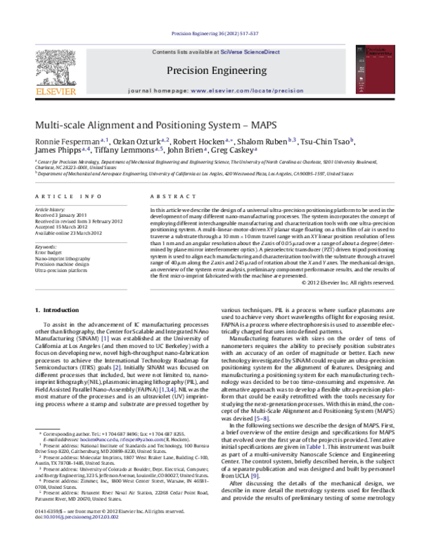 (PDF) Multi-scale Alignment and Positioning System – MAPS