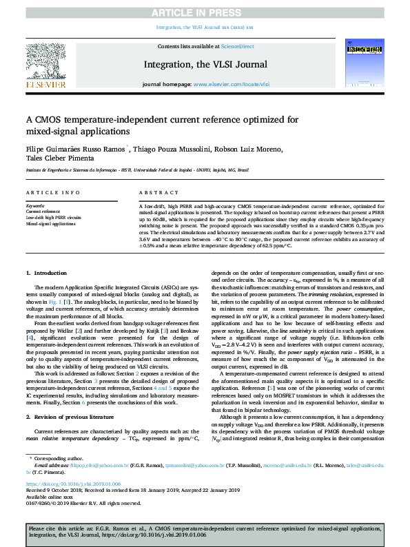 (PDF) A CMOS temperature-independent current reference optimized for ...