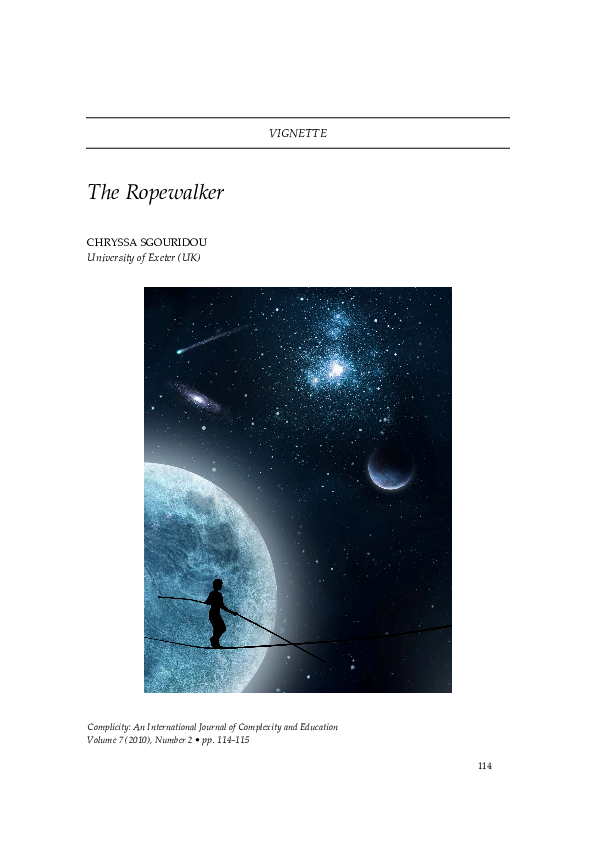 (PDF) The Rope Walker