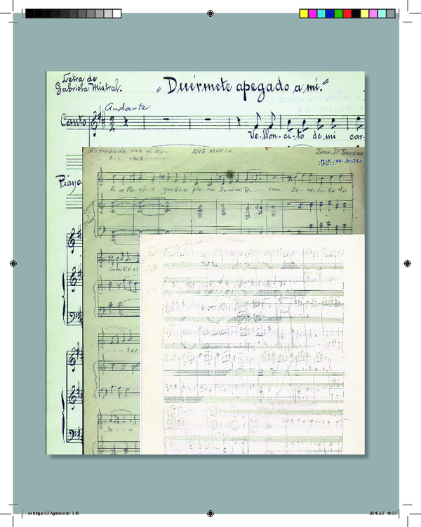 (PDF) Partituras; notas
