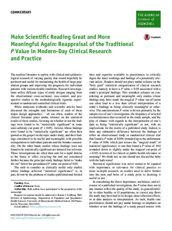 (PDF) Make Scientific Reading Great and More Meaningful Again ...