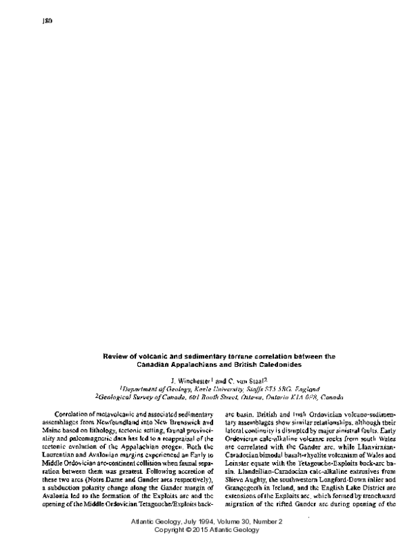 (PDF) Abstract: Review of volcanic and sedimentary terrane correlation ...